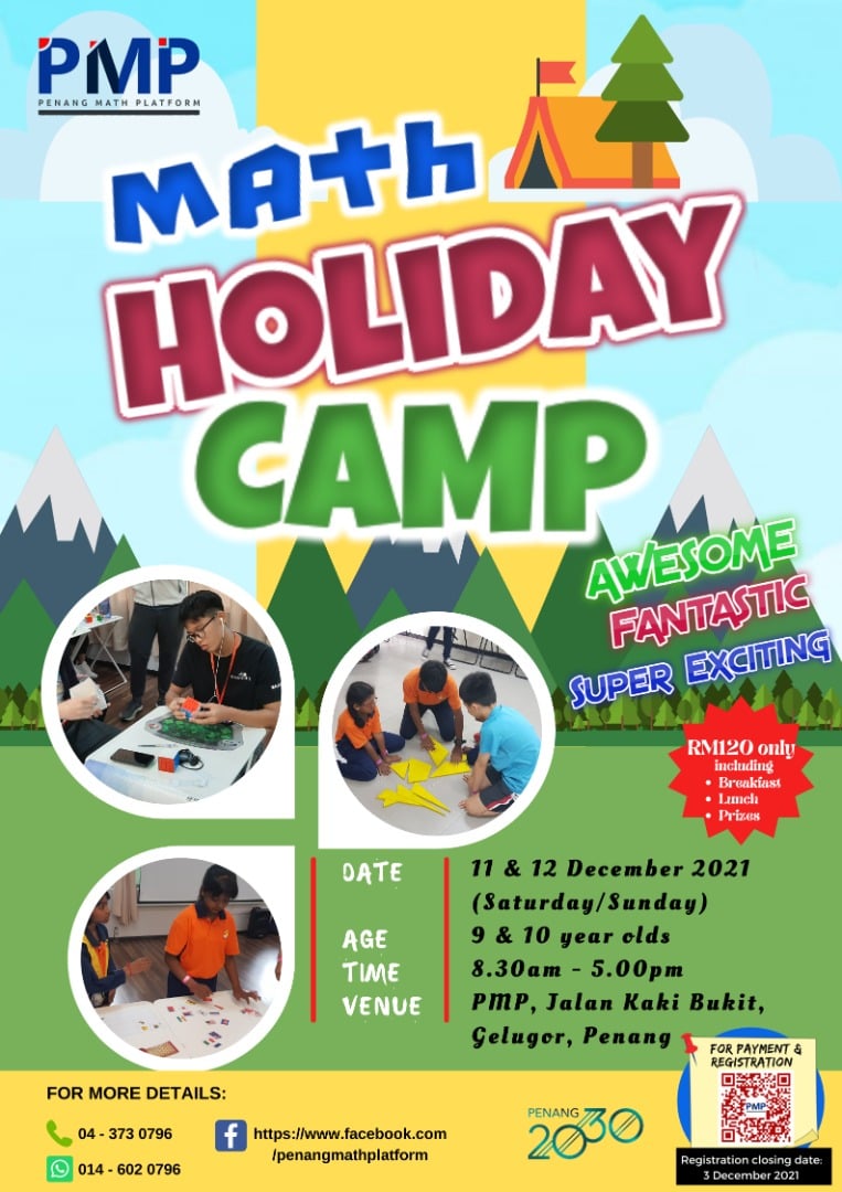 Math Holiday Camp - Penang STEM