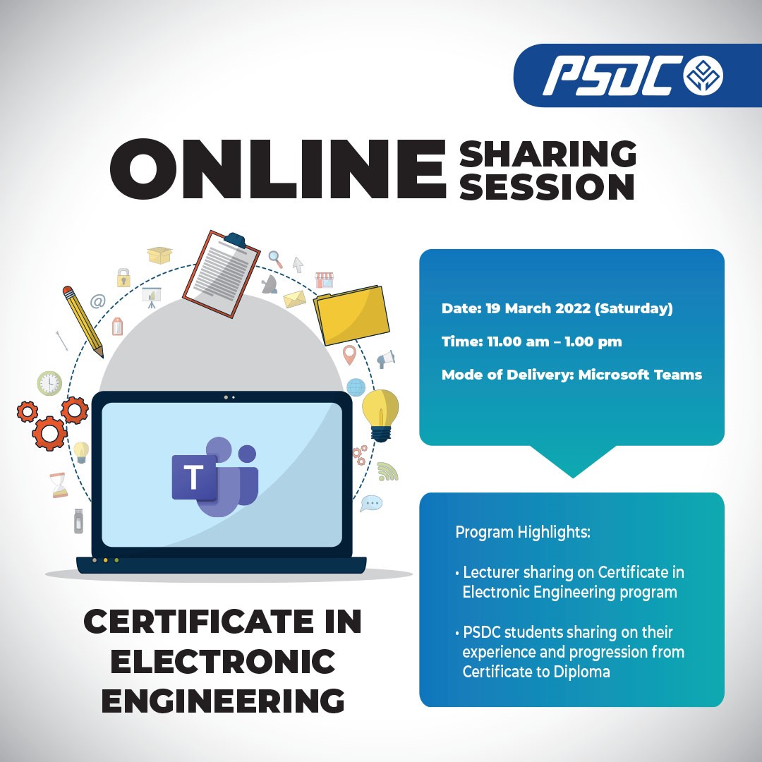 [Online Sharing Session] – Certificate in Electronic Engineering ...