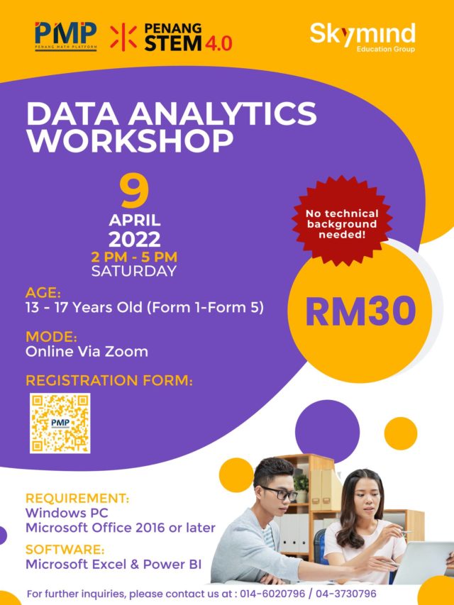 Data Analytics Workshop - Penang STEM Data Analytics Workshop - Penang STEM