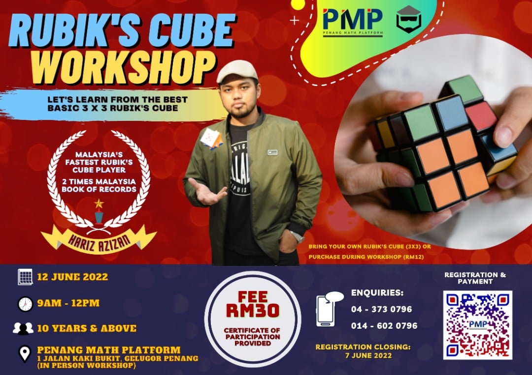 Rubik’s Cube Workshop - Penang STEM