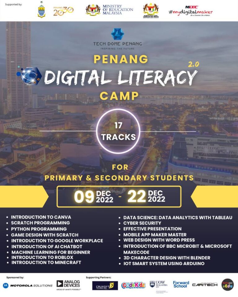 Penang Digital Literacy Camp - Penang STEM