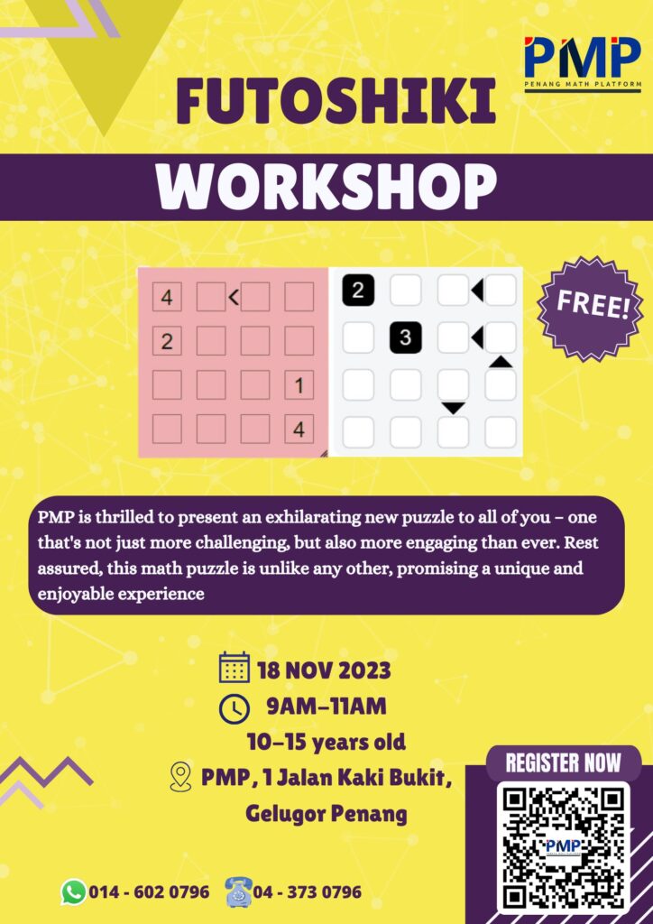 Futoshiki Workshop - Penang STEM