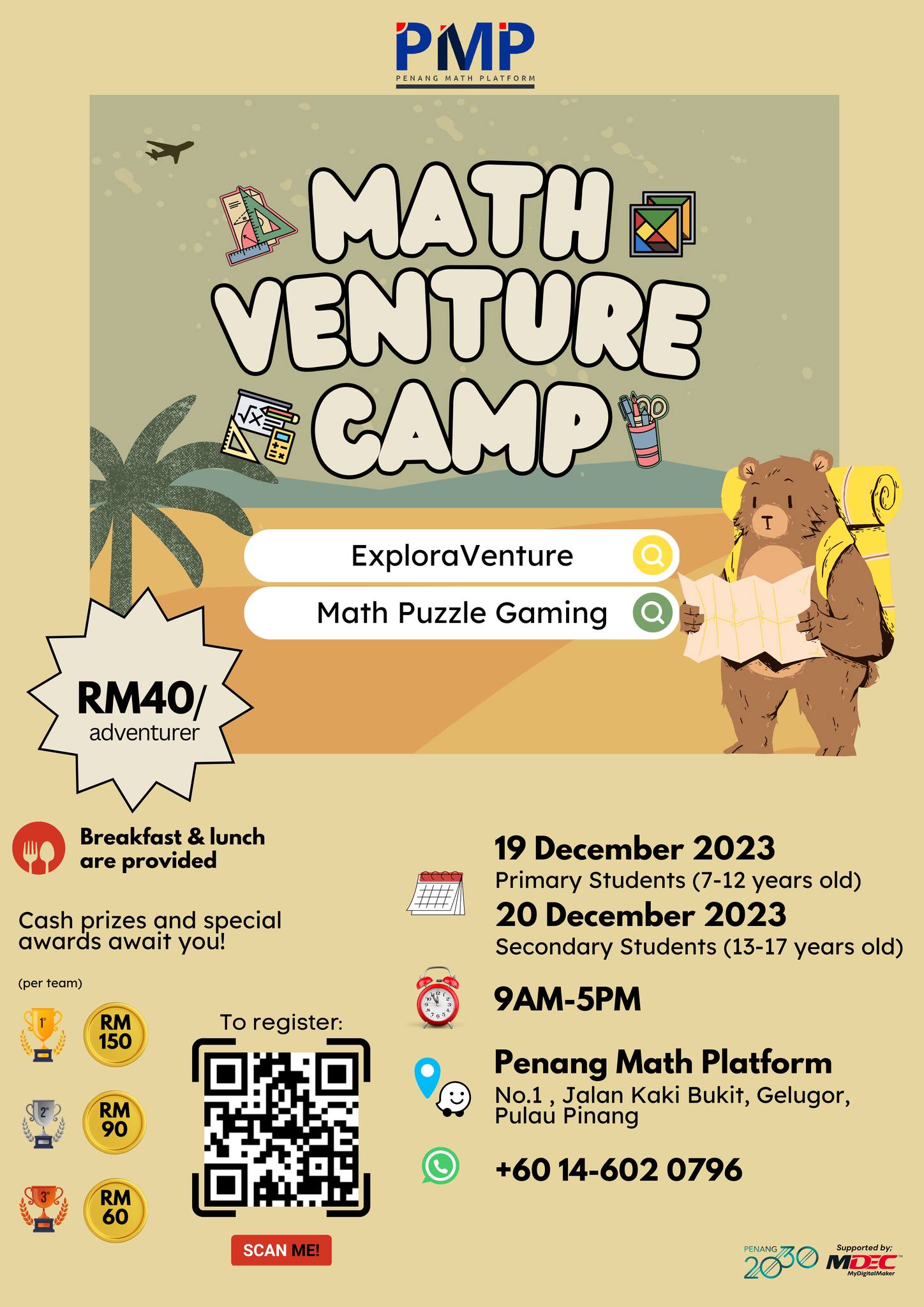 Math Venture Camp - Penang STEM